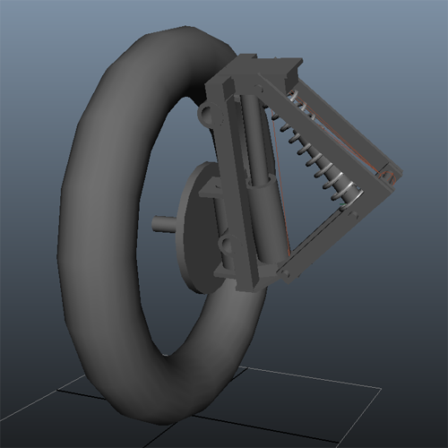 Front suspension design for a Free To Caster tilting reverse trike ...